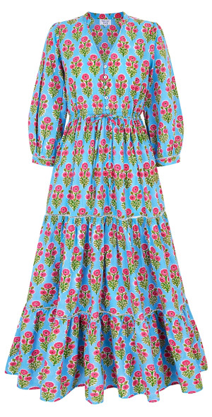 Pink City Prints - Women's Island Buta Maria Dress