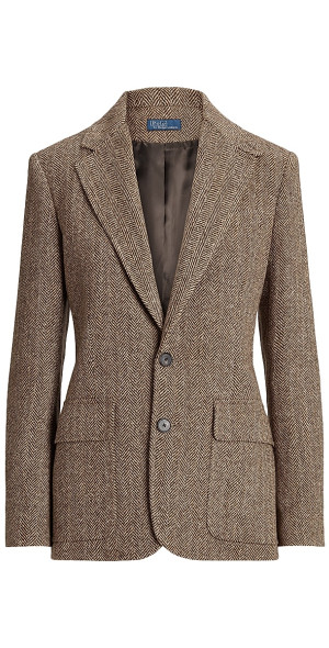 Polo Ralph Lauren - Women's Herringbone Linen-Blend Blazer