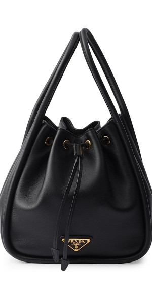 Prada - Women's Darling Leather Mini Bucket Bag