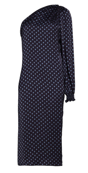 Rachel Comey - Women's Keeley One-Shoulder Polka-Dot Midi-Dress
