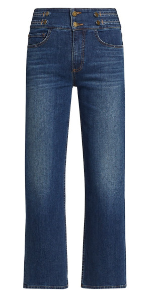 Ramy Brook - Women's Liv High-Rise Rigid Straight Jeans