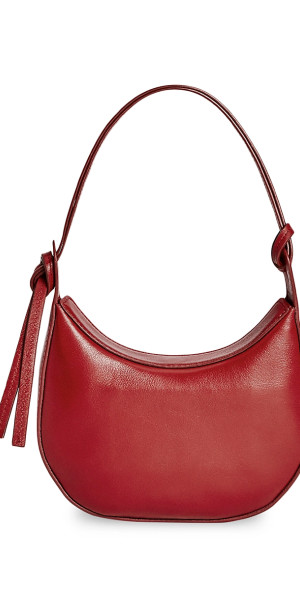 Reformation - Women's Mini Rosetta Leather Top Handle Bag