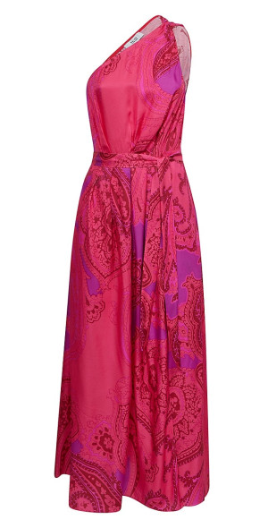 Reiss - Women's Mila Belted Paisley Midi-Dress