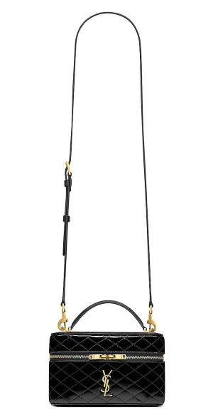 Saint Laurent - Women's Gaby Vanity Bag in Patent Leather
