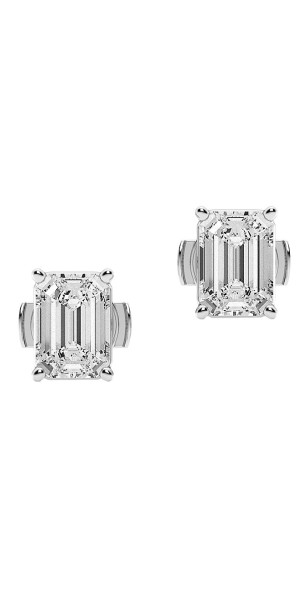 Saks Fifth Avenue Collection - Women's 14K White Gold & 2 TCW Emerald ...