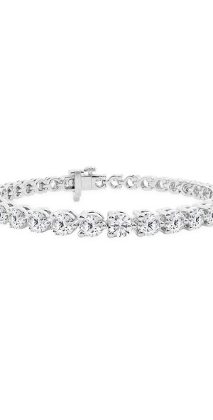Saks Fifth Avenue Collection - Women's 14K White Gold & Lab-Grown Diamond Tennis Bracelet