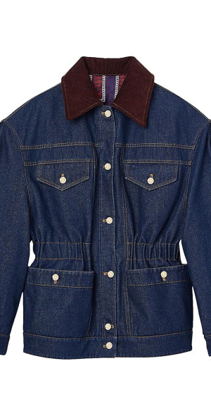 Sandro - Women's Reversible Denim Jacket