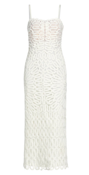 SIMKHAI - Women's Elise Crocheted Midi-Dress
