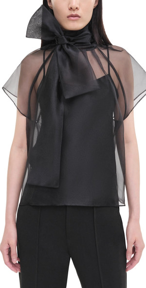 SIMKHAI - Women's Feyre Bow-Neck Top