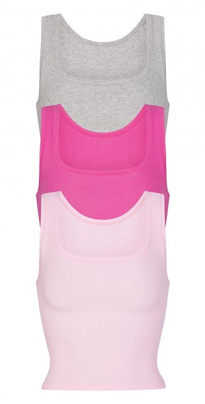 SKIMS - Women's Cotton Rib 3-Pack Tank