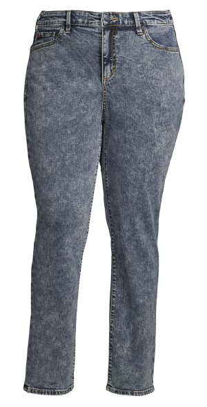 Slink Jeans - Women's High-Rise Straight-Leg Jeans