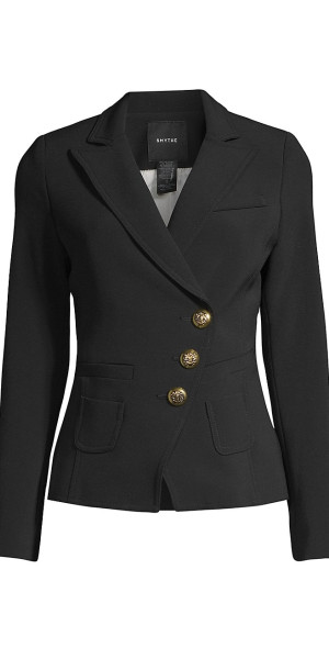 Smythe - Women's Asymmetrical Wrap Blazer