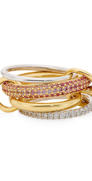 Spinelli Kilcollin - Women's Two-Tone 18K Gold, Pink Sapphires & 2.15 ...