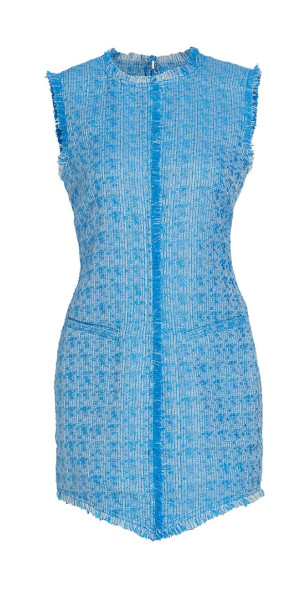 Staud - Women's Crystal Tweed Minidress