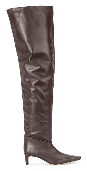 Staud - Women's Wally 55MM Leather Over-The-Knee Boots