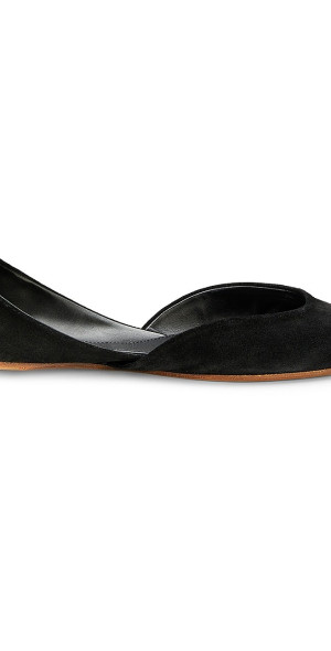 The Row - Women's Gemma Suede Ballet Flats