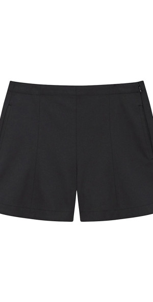 Theory - Women's Stretch-Cotton High-Rise Shorts