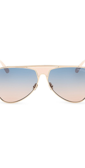 TOM FORD - Women's Ethan Pilot Aviator Sunglasses