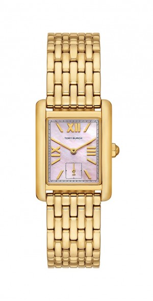 Tory Burch - Women's Female The Eleanor Eleanor Watch, Gold-Tone ...