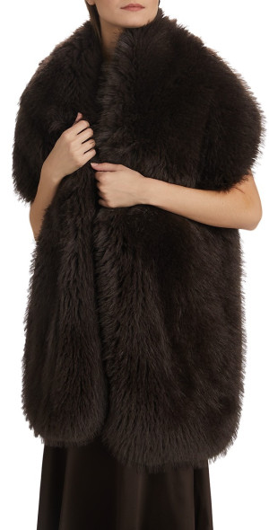 Toteme - Women's Oversized Faux-Fur Stole
