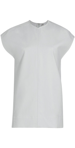 Toteme - Women's Twisted-Seam Cap-Sleeve Top