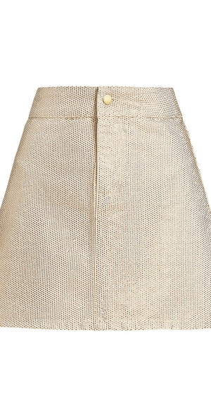 Triarchy - Women's Ms. Embellished Denim Short Skirt