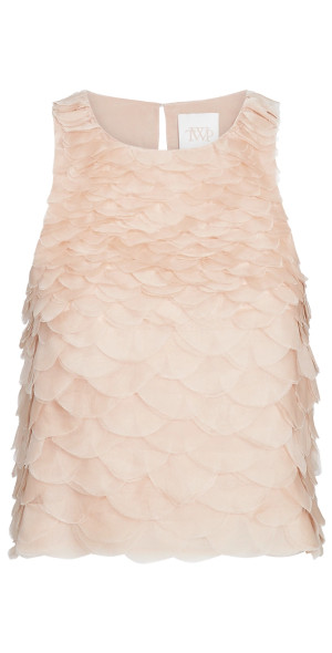 TWP - Women's Fishscale Shell Silk Top