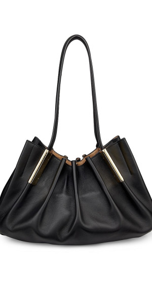 Ulla Johnson - Women's Isadora Mini Ruched Leather Tote Bag