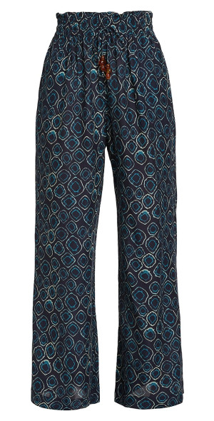 Ulla Johnson - Women's Vanessa Geometric Wide-Leg Cover-Up Pants