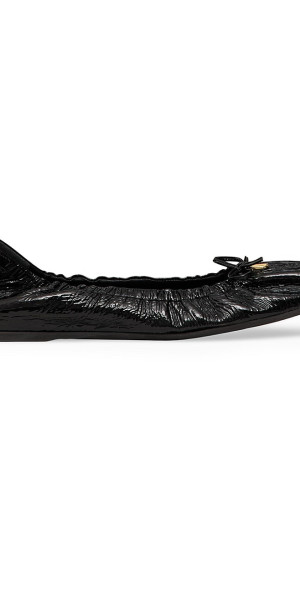 Valentino Garavani - Women's VLogo Signature Patent Leather Ballerina Flats