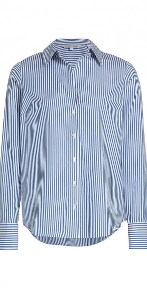 Veronica Beard - Women's Amelia Striped Button-Front Shirt