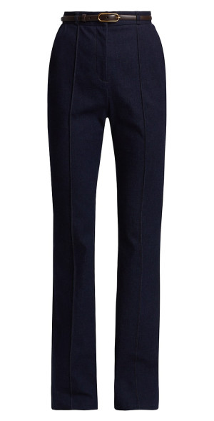 Veronica Beard - Women's Gracie Stretch-Denim Belted Pants