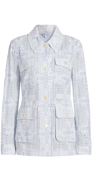 Veronica Beard - Women's Kiki Eyelet Embroidered Jacket
