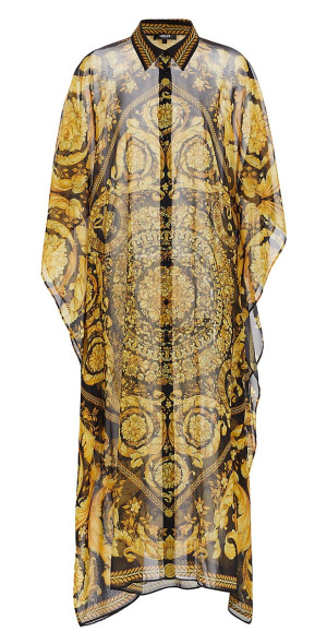 Versace - Women's Barocco Chiffon Cover-Up Dress