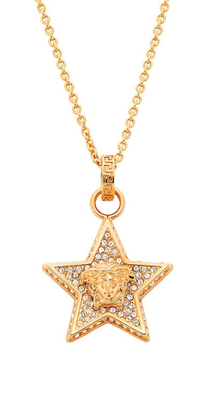 Versace - Women's Goldtone & Strass Crystal Star Pendant Necklace