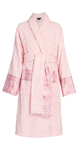 Versace - Women's Logo-Embossed Bathrobe