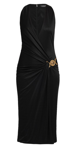 Versace - Women's Medusa Icon Cocktail Midi-Dress