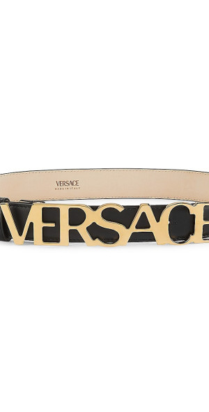 Versace - Women's Logo Leather Belt