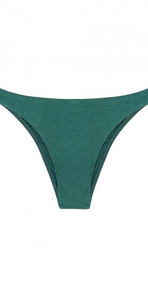 ViX by Paula Hermanny - Women's Solid Basic Shimmer Bikini Bottom