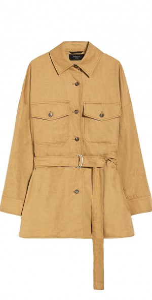 Weekend Max Mara - Women's Vicario Cotton-Linen Utility Jacket