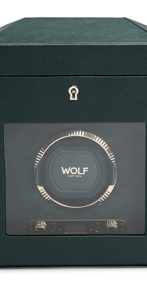 Wolf - British Racing Green Single Watch Winder