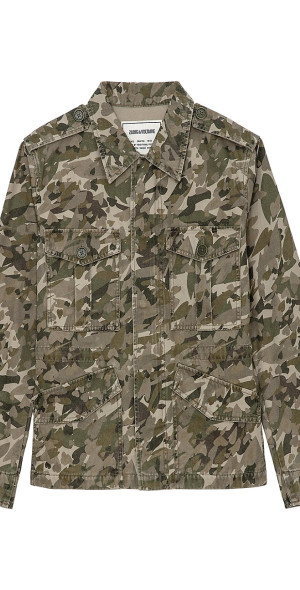 Zadig & Voltaire - Women's Krisa Camouflage Utility Jacket