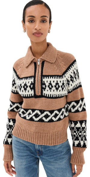 A.L.C. - A. L.C. Carter Sweater Camel Multi M