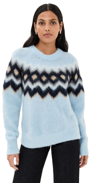 A.L.C. - A. L.C. Ezra Sweater Light Blue Multi L