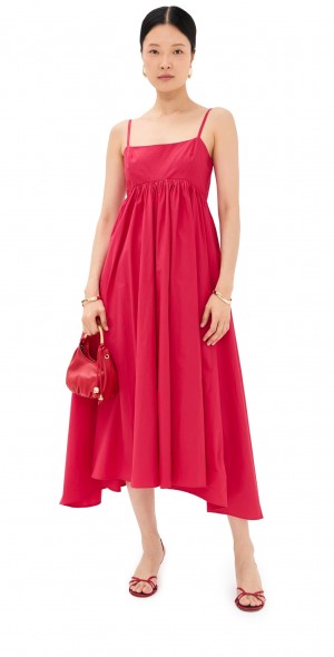 Azeeza - Rachel Midi Dress Poppy M