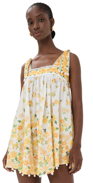 FARM Rio - Azaleia Mini Dress Azaleia Off White M