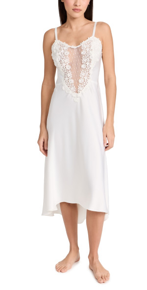 Flora Nikrooz - Showstopper Charmeuse Gown Ivory M
