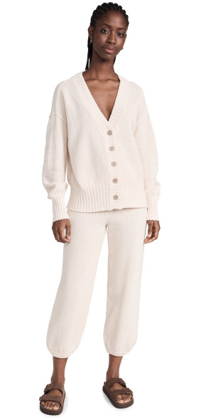 Free People - Hailee Cardi Set POWDER SAND XL