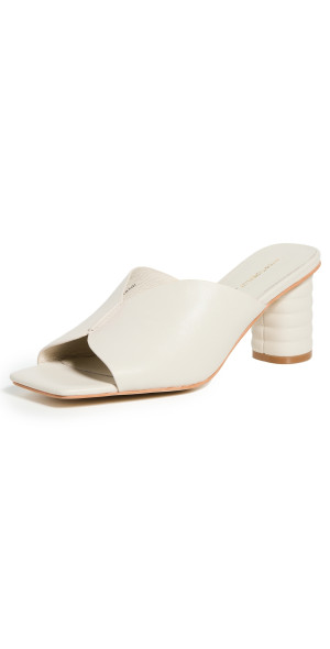 Intentionally Blank - Kamika Slide Heels Cream 10