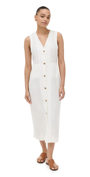 Jenni Kayne - Vest Dress Ivory S
